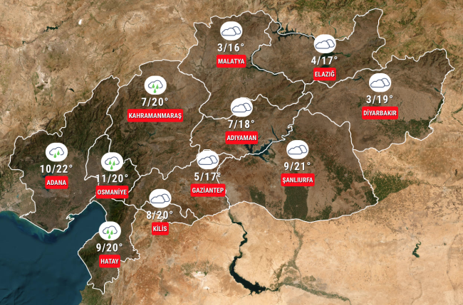 Deprem bölgesinde hava durumu - Son Dakika Haberleri